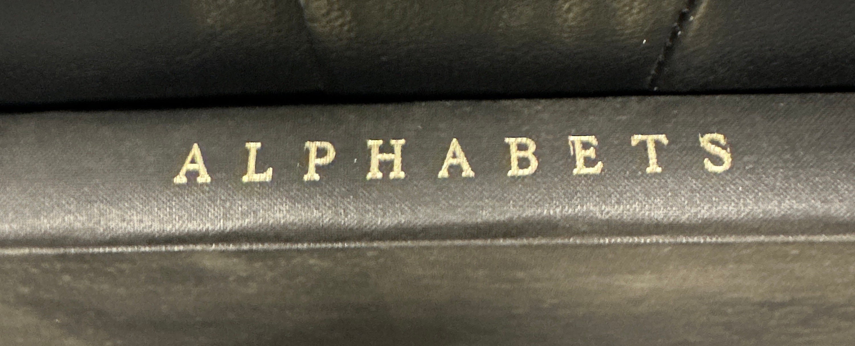 Alphabets; a Manual of Letter Design. - Etsy