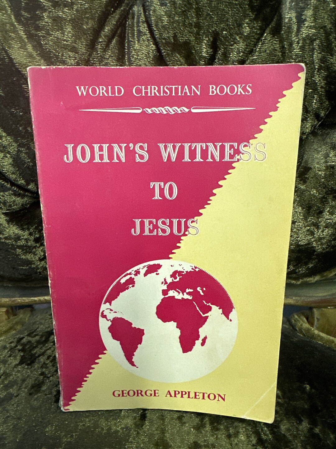 John's Witness to Jesus by George Appleton. World Christian Books. - Etsy
