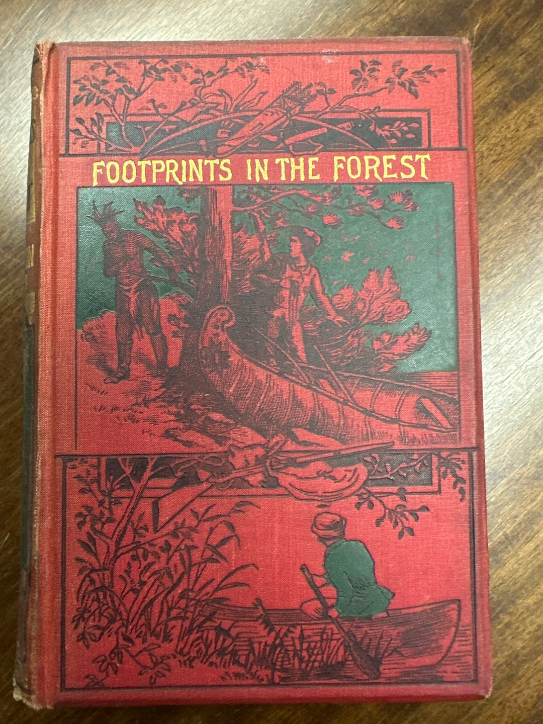 Footprints in the Forest. Edward S. Ellis. the Log Cabin Series. - Etsy