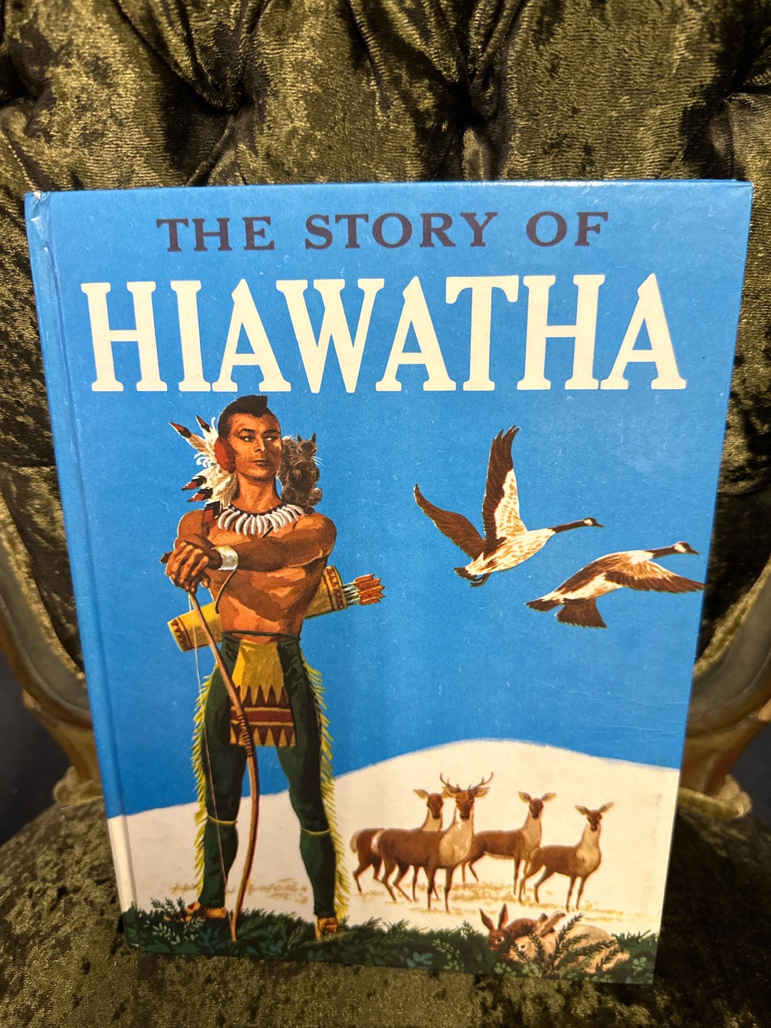 The Story of Hiawatha. 1964. Adapted From Longfellow by Allen Chaffee ...