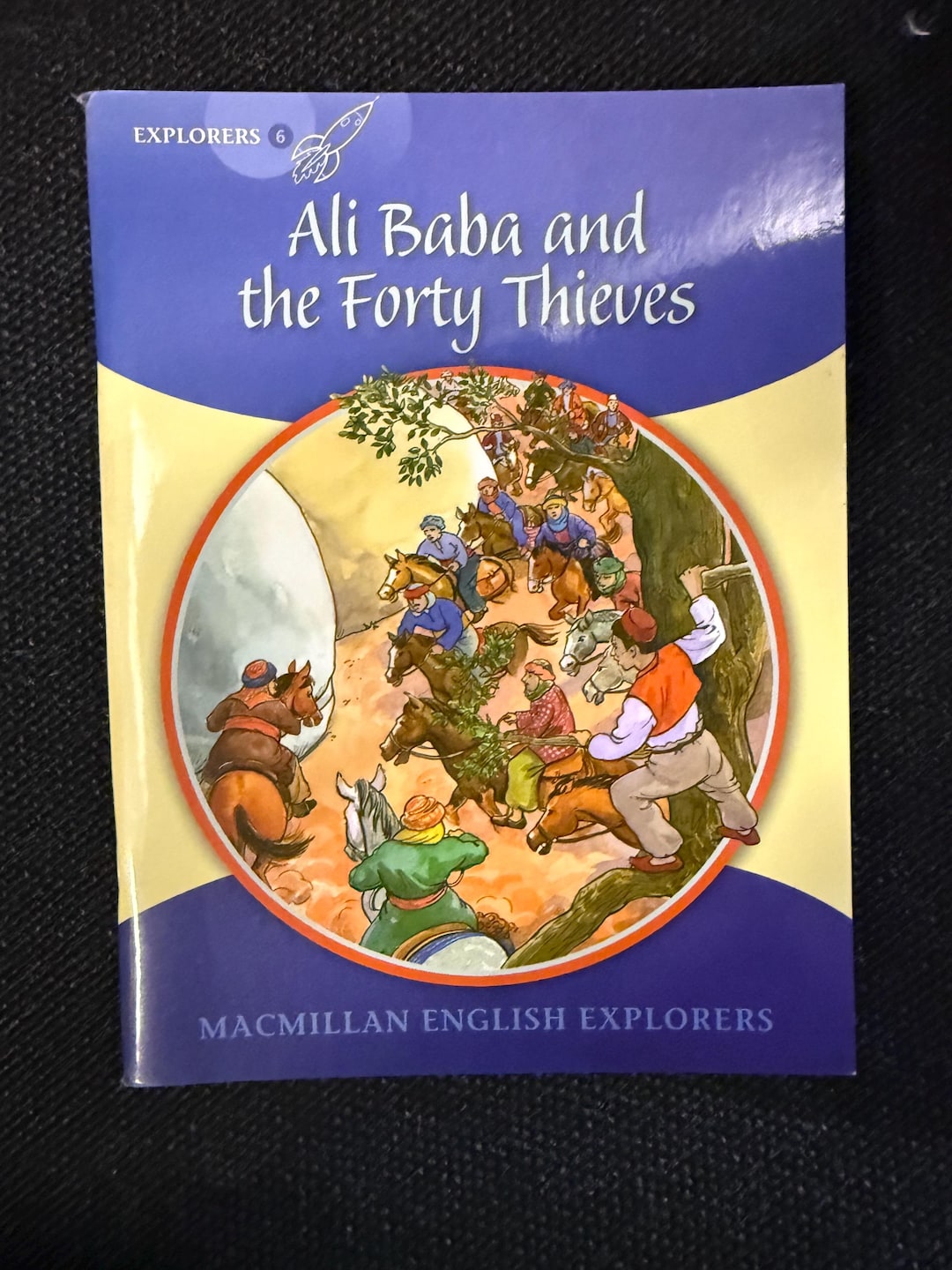 Ali Baba and the Forty Theives. A Tale From the Middle East. Colourful ...
