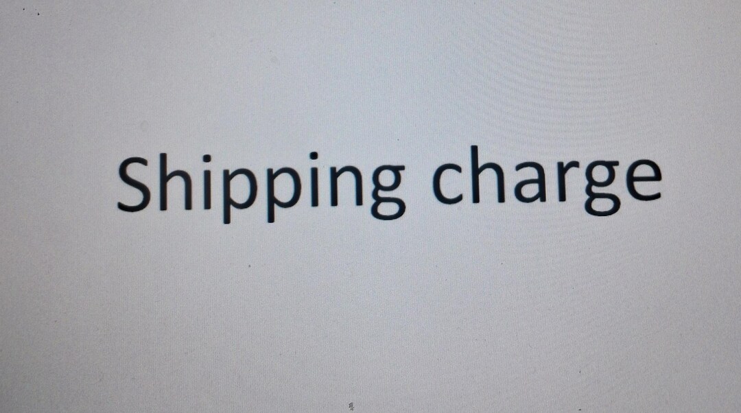 Shipping Charge,shipment Charge, - Etsy