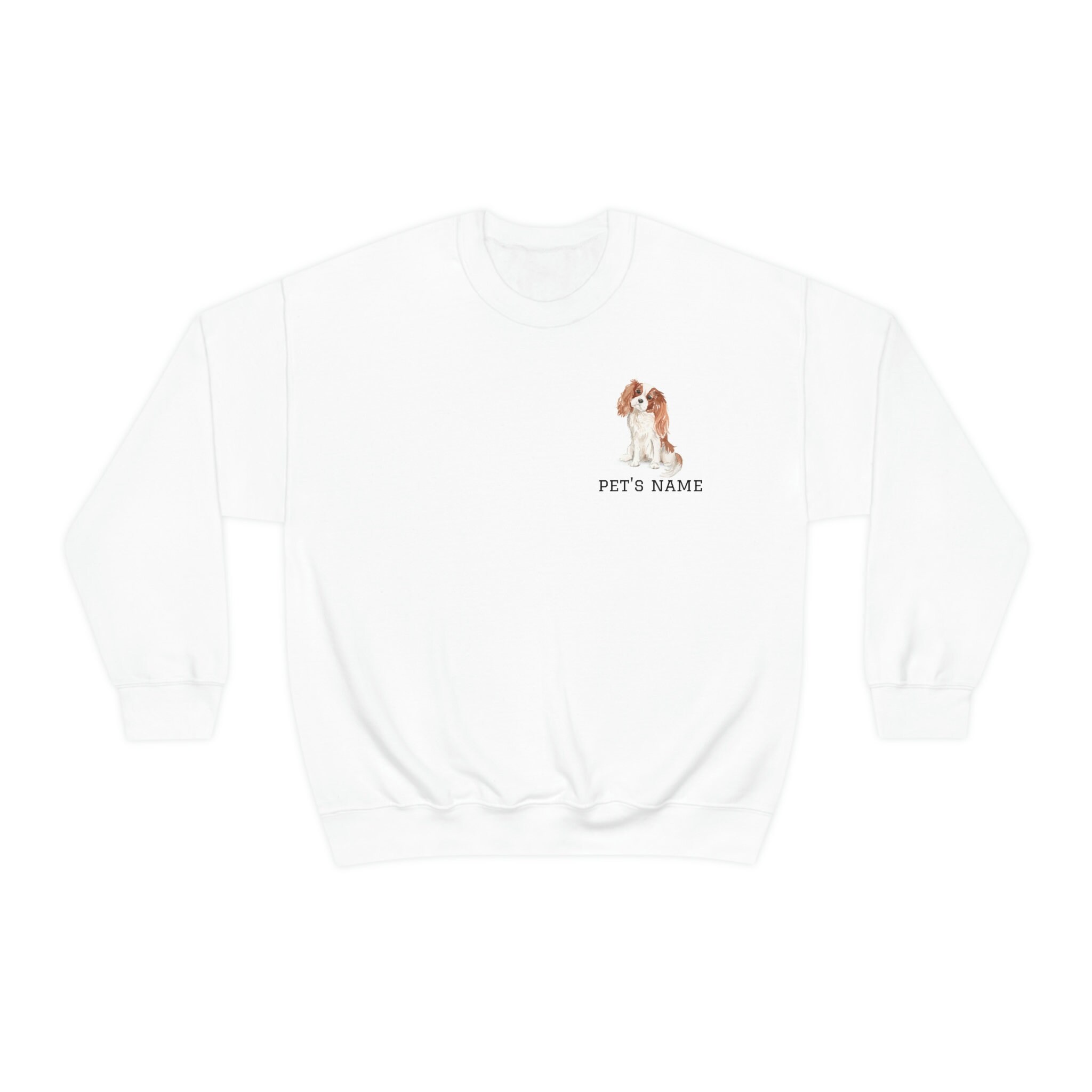 Blenheim Cavalier King Charles Spaniel Sweatshirt With - Etsy