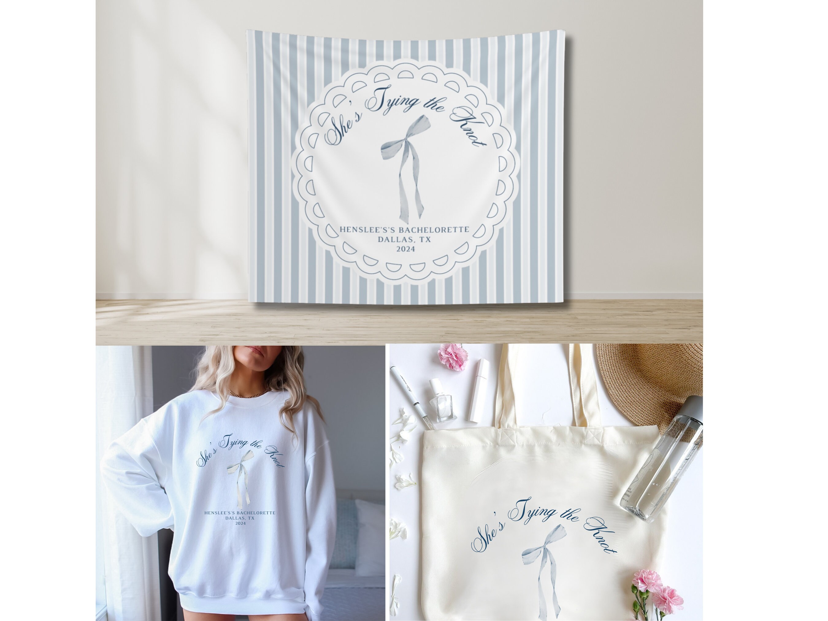 Coquette Bachelorette Party Welcome Sign Coquette Backdrop for ...