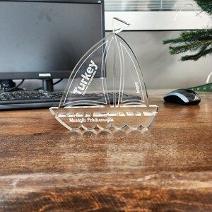 Personalized Name Plate for Desk, Custom Ship Name Plate, Office Sign ...