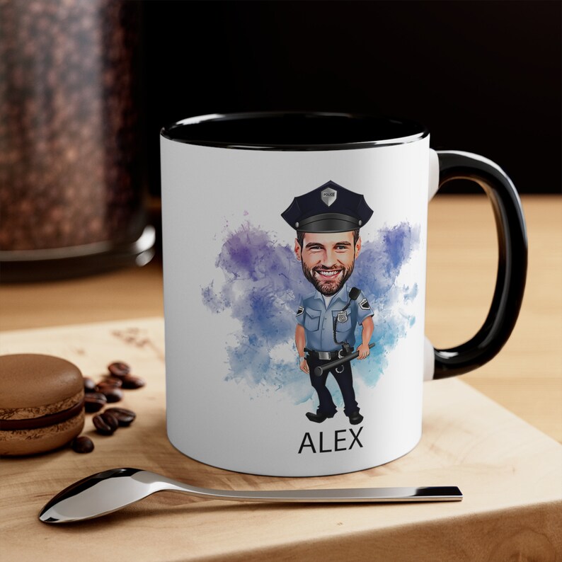 Custom Police Mug Personalized Police Officer Mug Handmade - Etsy