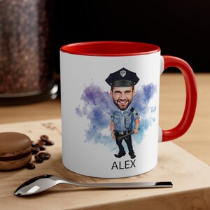 Custom Police Mug, Personalized Police Officer Mug, Handmade Coffee Mug ...