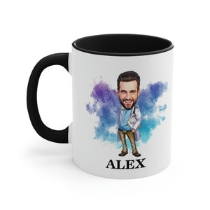 Custom Doctor Mug Gift for Him, Personalized Medical Student Mug ...