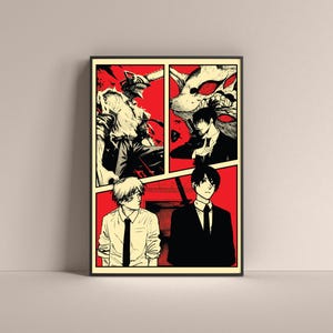 Chainsaw Man Denji Panel - Etsy