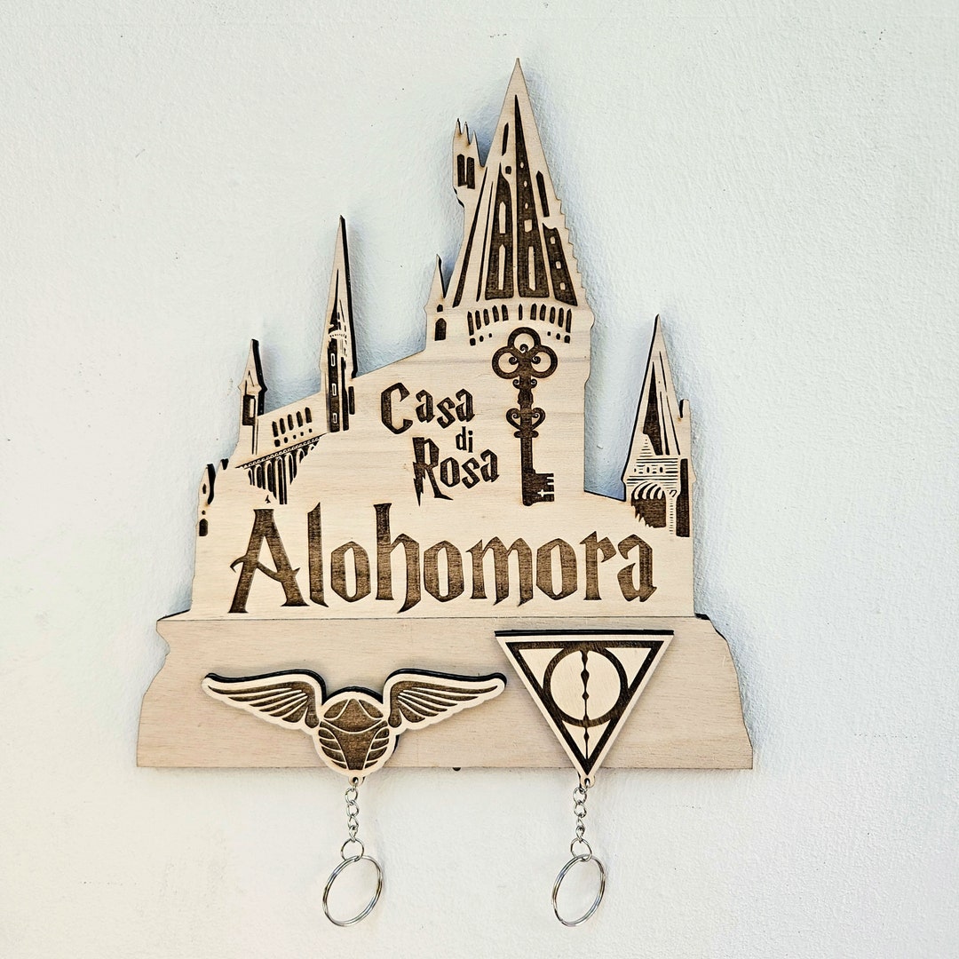 Harry Potter Wall Key Holder. Harry Potter Wall Key Rack. Personalized ...