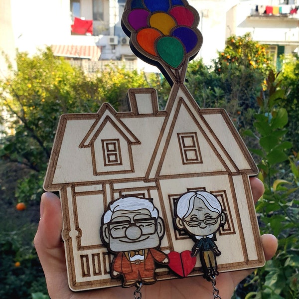 Up Pixar Key Holder - Etsy