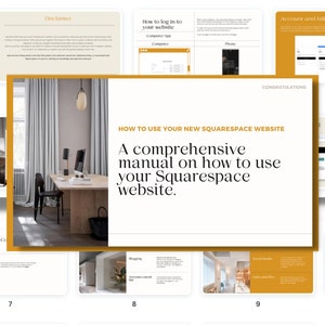 Step by Step Squarespace Help Guide Squarespace Website Handover PDF ...