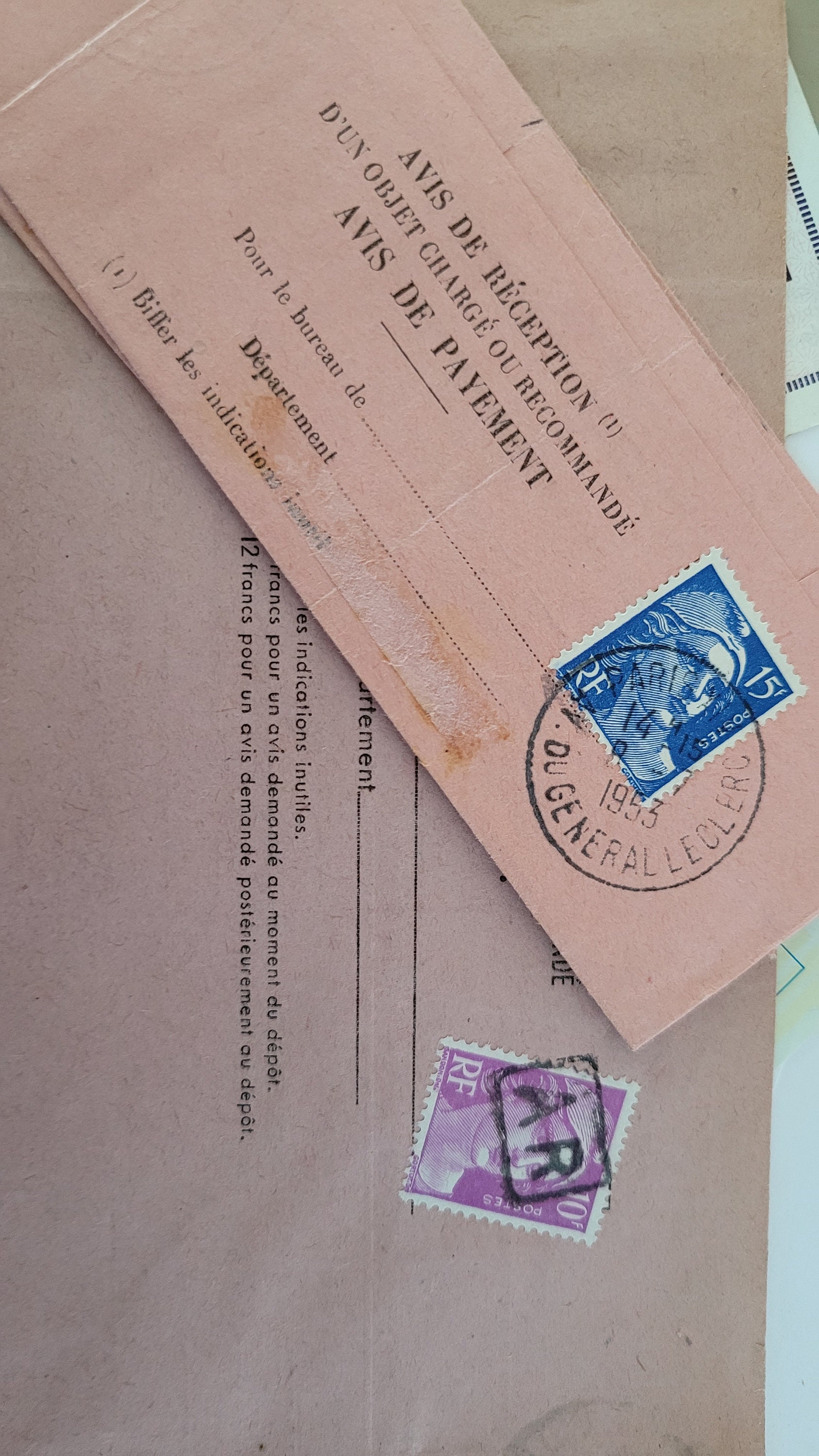220009 FRANCE Postal Documents 1st Day, Whole, Stamp, Test Proof ...