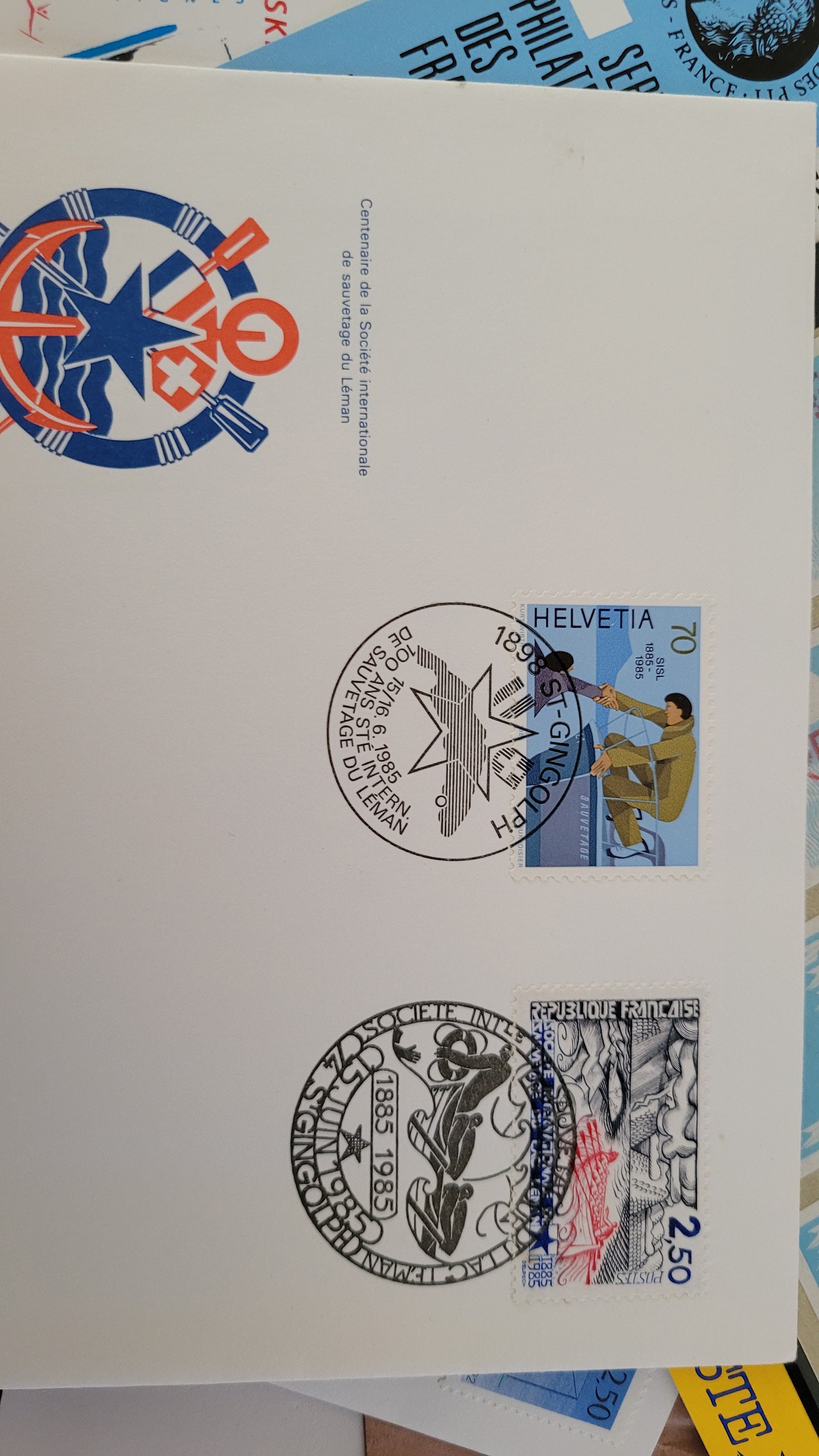 220009 FRANCE Postal Documents 1st Day, Whole, Stamp, Test Proof ...