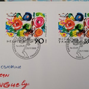 220009 FRANCE Postal Documents 1st Day, Whole, Stamp, Test Proof ...