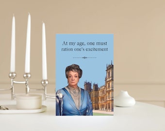 Downton Abbey Birthday Cards - Etsy UK