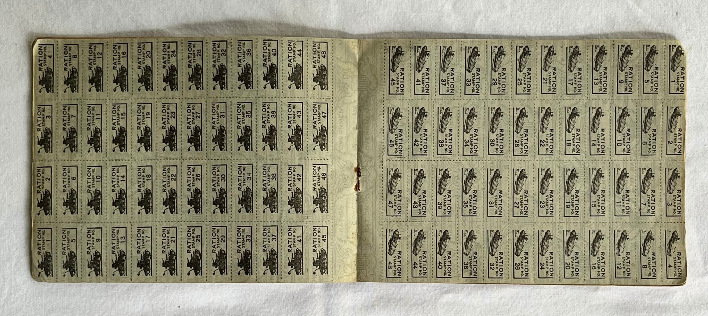 WWII-1943-U.S. Civilian War Ration Book-book Number Three - Etsy