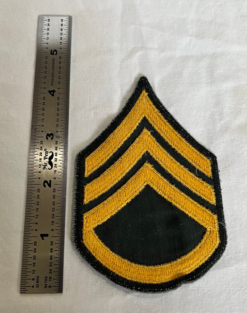 Authentic Army Staff Sergeant SSG E-6 Rank for U. S. Army - Etsy