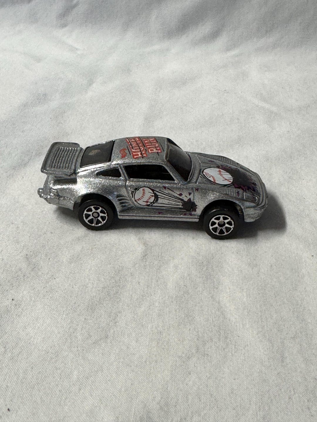 1989 Hot Wheels Silver Porsche 930 Home Run Baseball Die Cast 1:64 ...