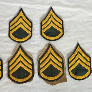Authentic Army Staff Sergeant SSG E-6 Rank for U. S. Army - Etsy