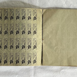 WWII-1943-U.S. Civilian War Ration Book-book Number Three - Etsy