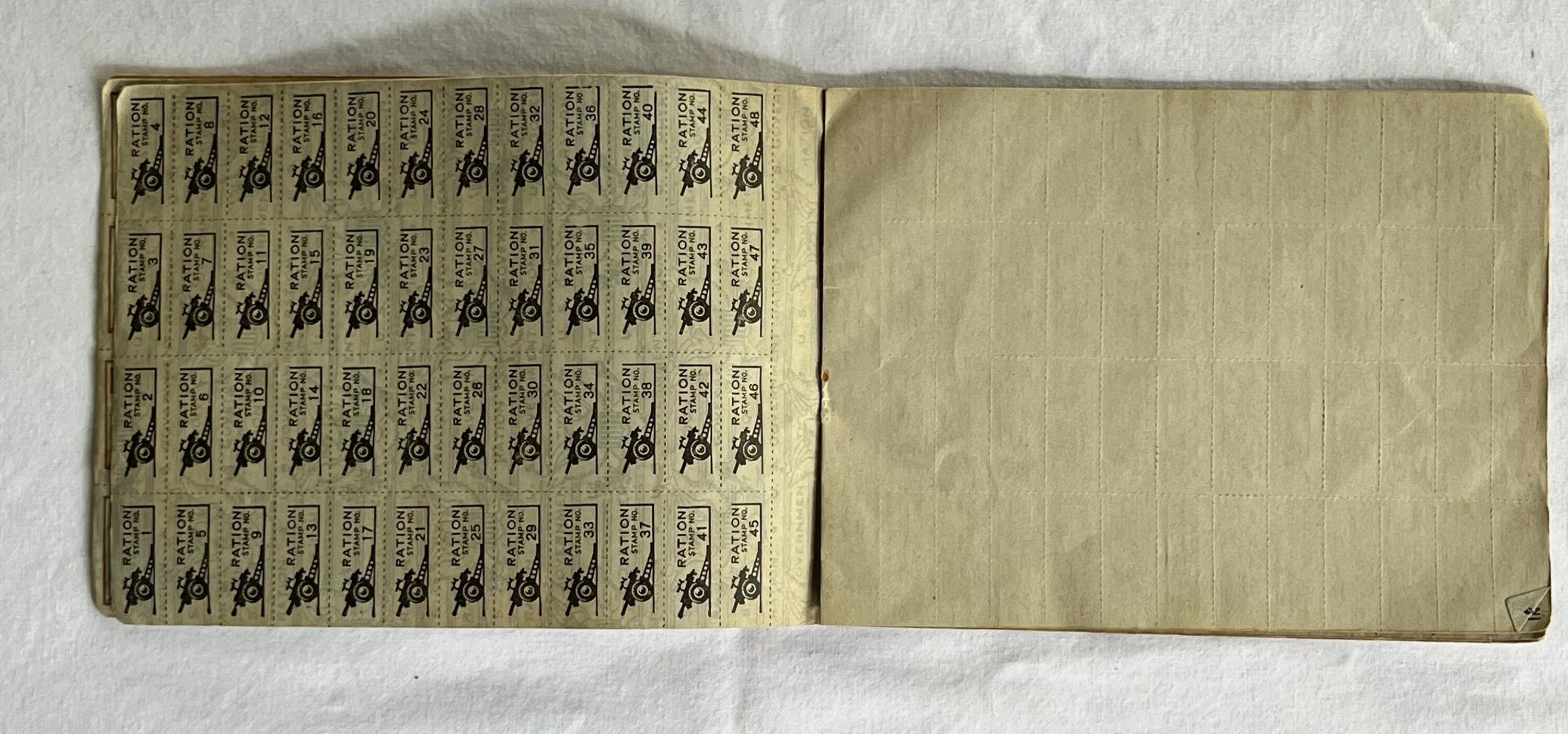 WWII-1943-U.S. Civilian War Ration Book-book Number Three - Etsy