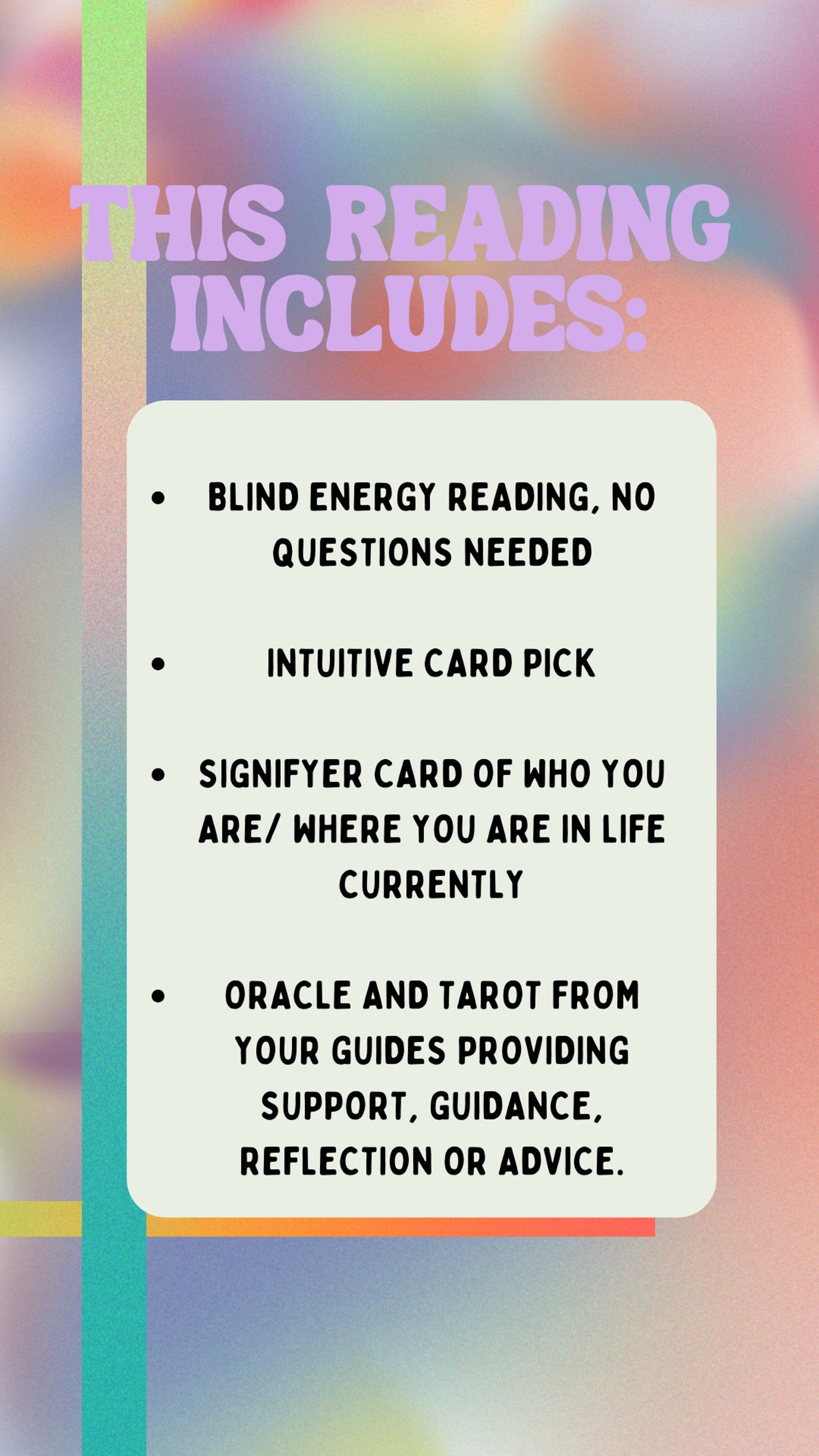 Personal Reading- General Guidance Tarot, No Questions Needed - Etsy