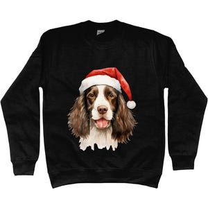 English Springer Spaniel Christmas Sweatshirt, Springer Spanel ...