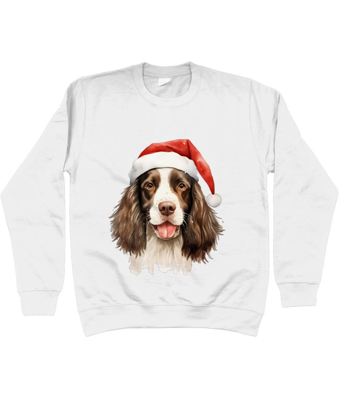 English Springer Spaniel Christmas Sweatshirt, Springer Spanel ...