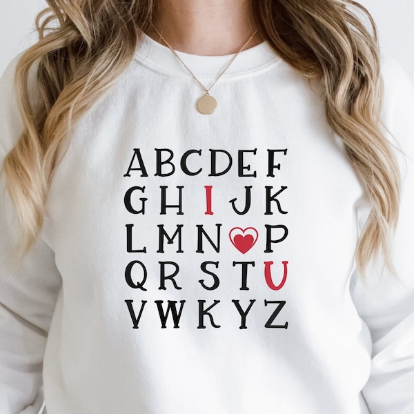 Alphabet I Love You - Etsy