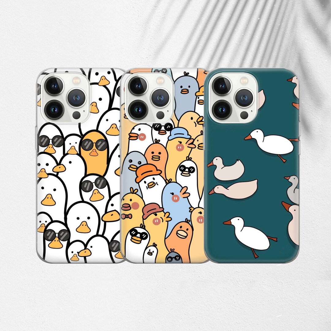 Goose Phone Case Duck Cover for iPhone 15pro, 14, 13, 12, 11, Google ...