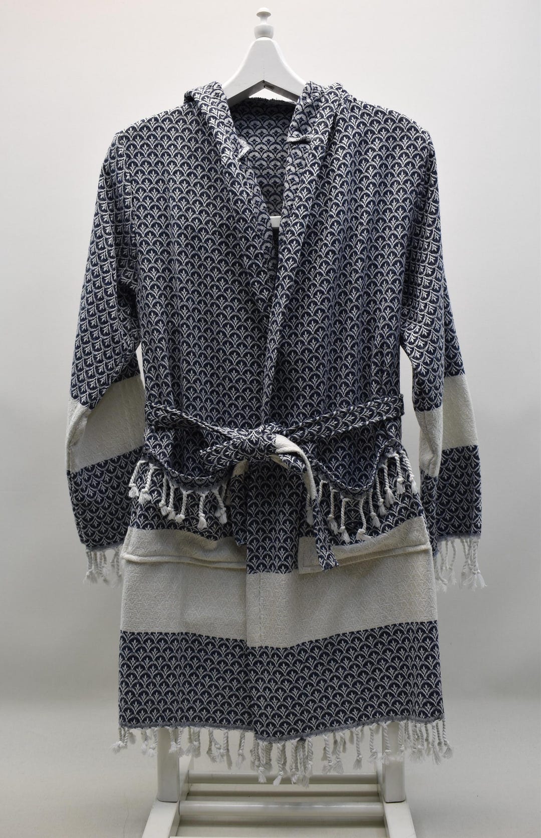 Robe for Men, Cotton Morning Gown, Absorbent Beach Wear, Kimonos ...