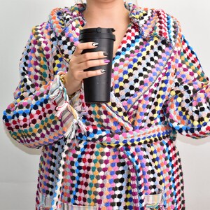 Kimonos, Pajamas, Fish Pattern Bathrobe, Cotton Bathrobe, Morning Gown ...