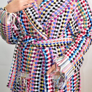 Kimonos, Pajamas, Fish Pattern Bathrobe, Cotton Bathrobe, Morning Gown ...