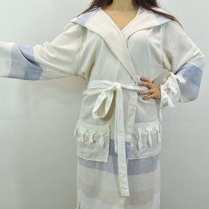 Turkish Robe, Hammam Dress, Bridal Robe, Hotel Robe, Cotton Chic Kimono ...