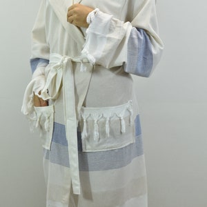 Turkish Robe, Hammam Dress, Bridal Robe, Hotel Robe, Cotton Chic Kimono ...