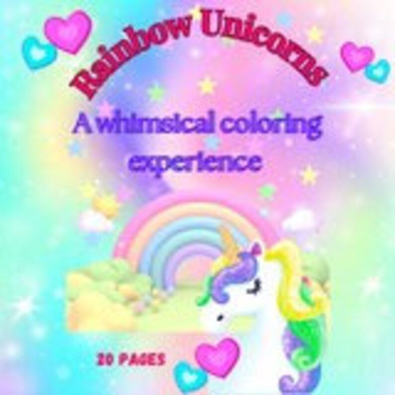 Unicorn Coloring Pages. Fun, Imagination, and Adventure, Perfect for ...