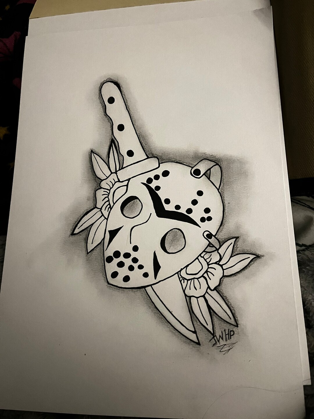 Jason’s Mask With Knife - Etsy