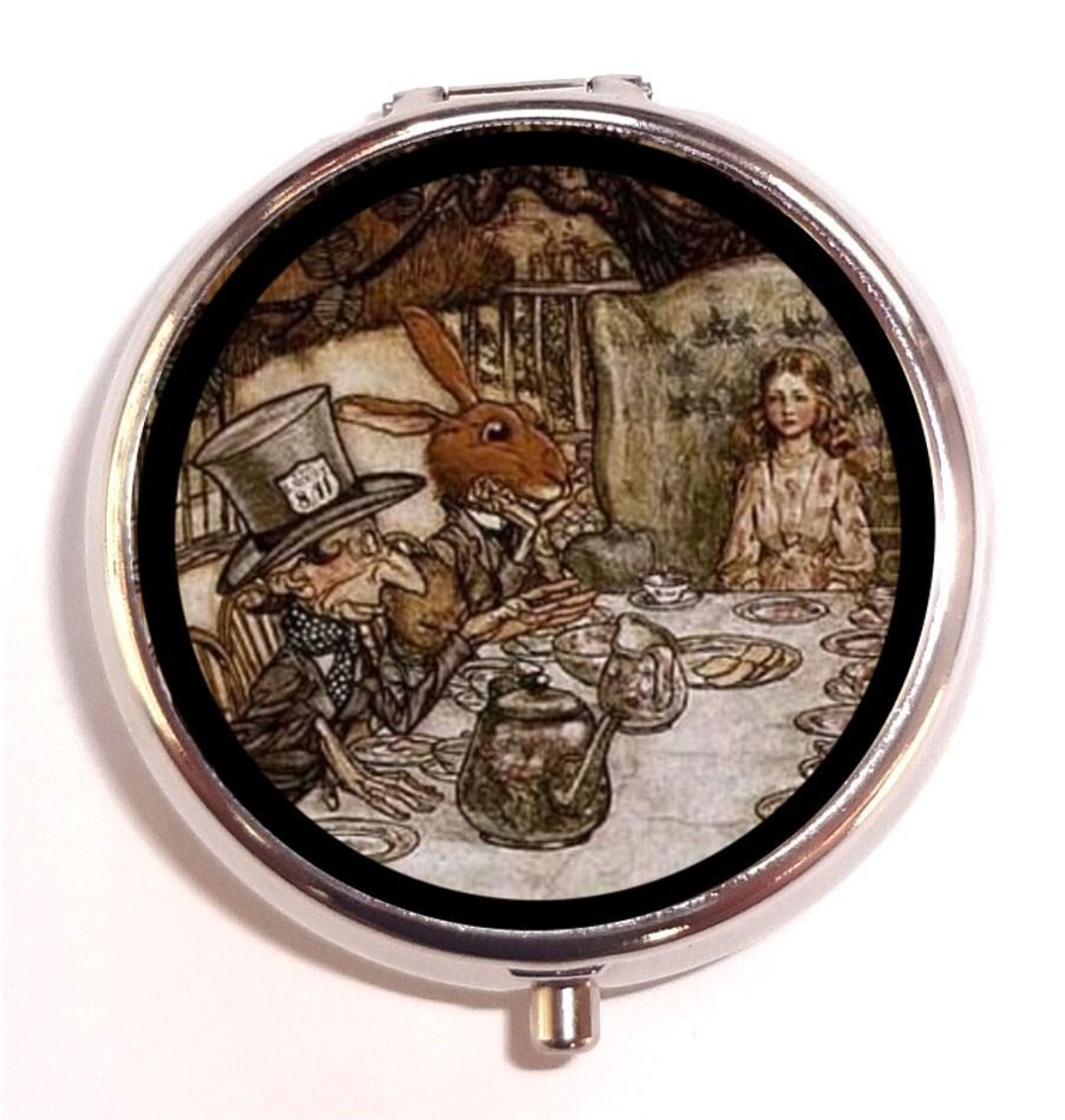 Alice in Wonderland Pillbox - Etsy