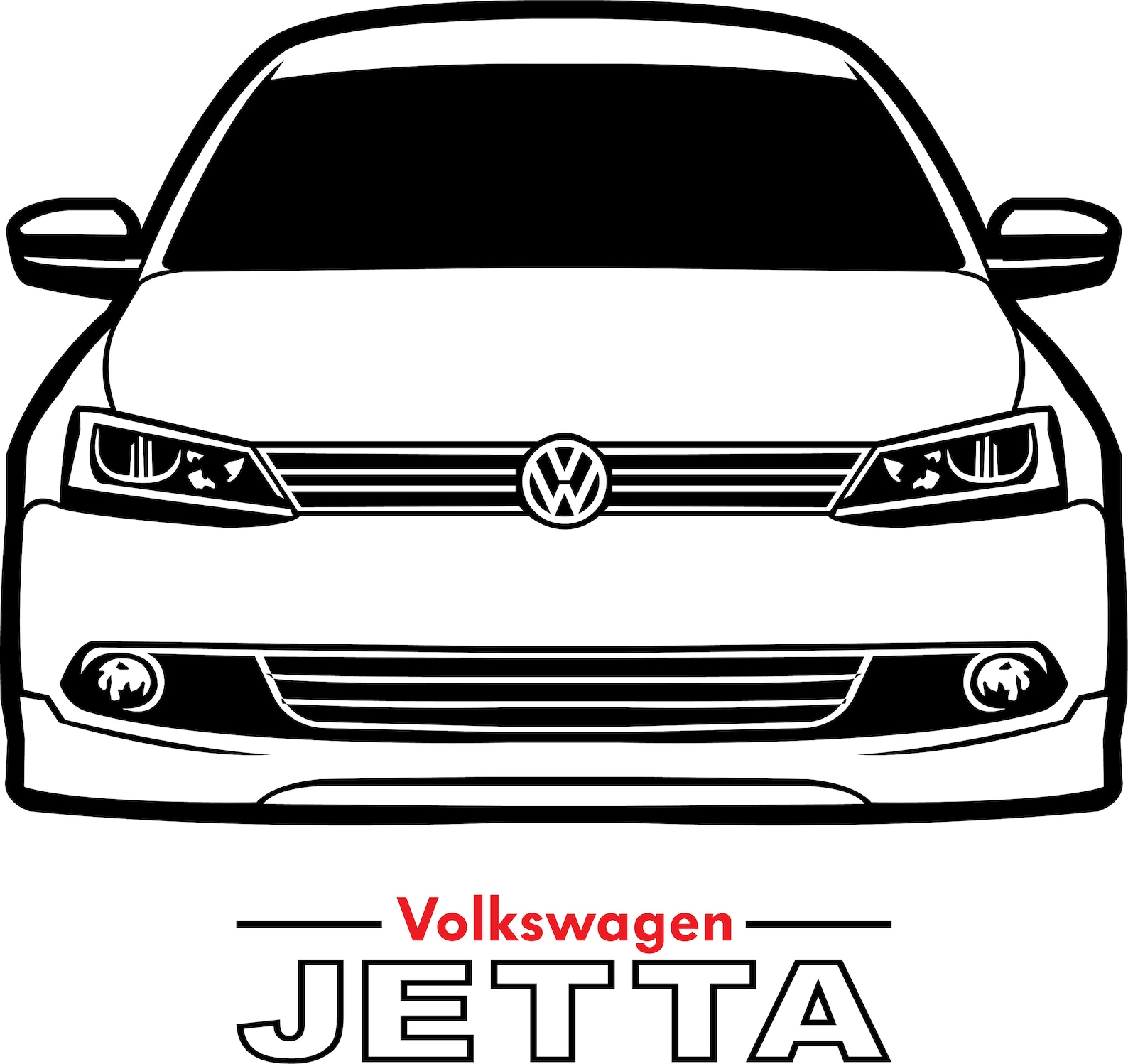 Volkswagen Car Svg Png Pdf Ai Eps Bundle, volkswagen golf, volkswagen ...