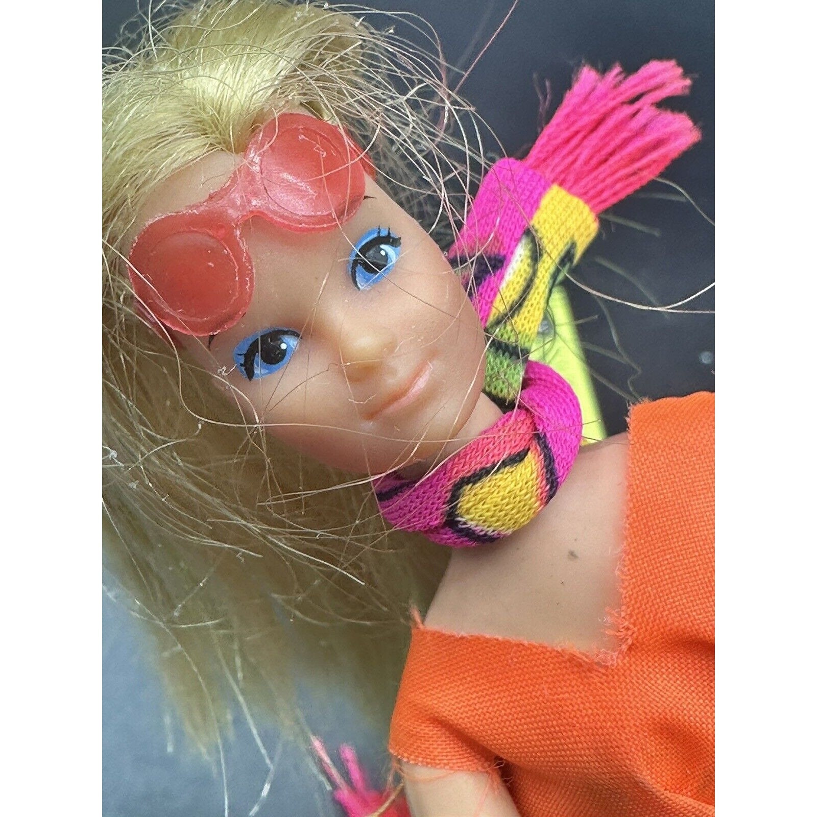 Vintage 1970 Mattel Fashion Rock Flowers Heather Doll Play House Figure ...