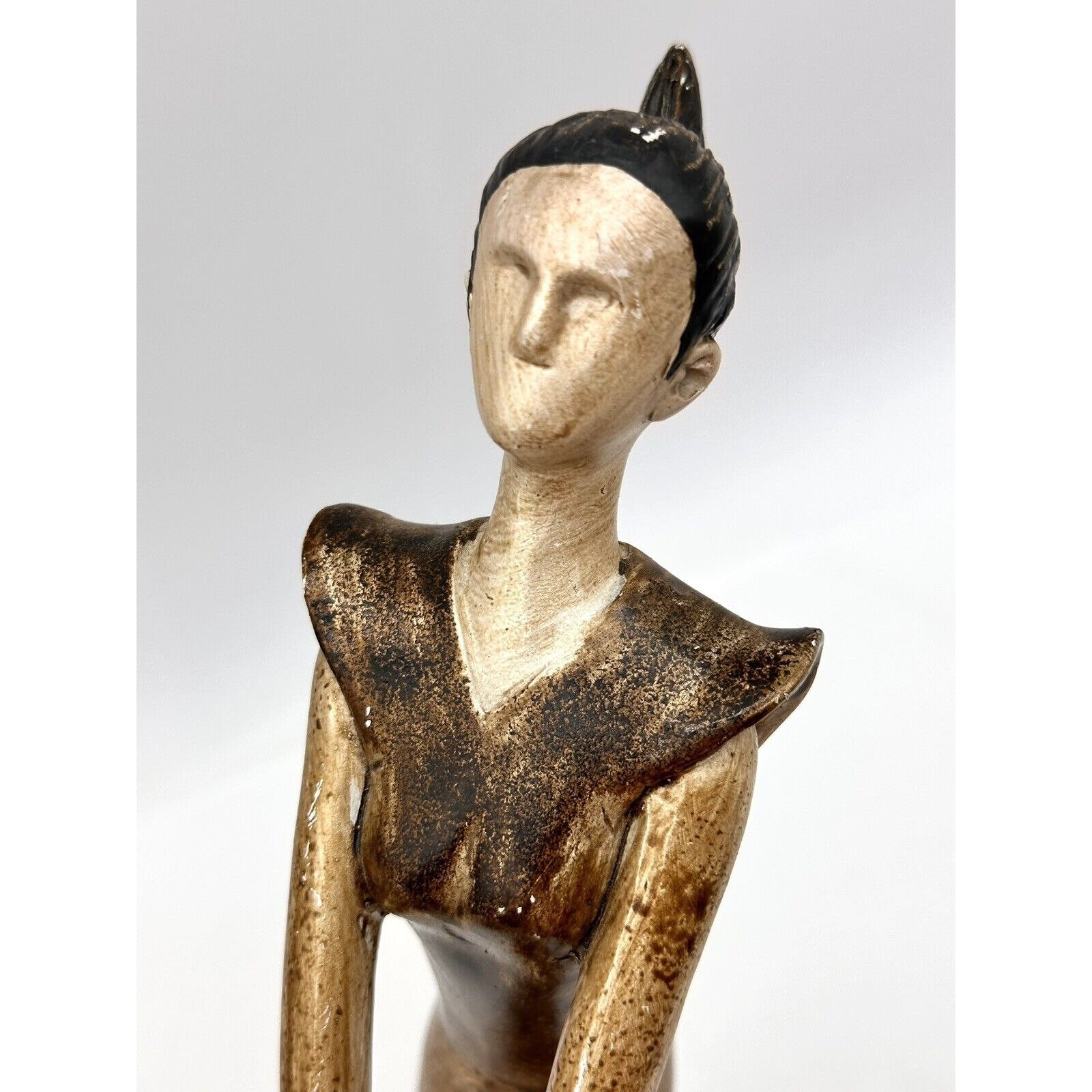 Vintage Artmax the Chase I Modern Woman Sculpture No Dog 13x13 READ - Etsy