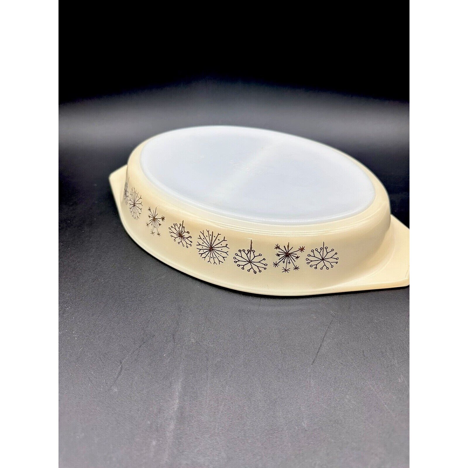 Vintage Pyrex Dandelion Duo Divided Casserole Dish 1.5qt With Lid - Etsy