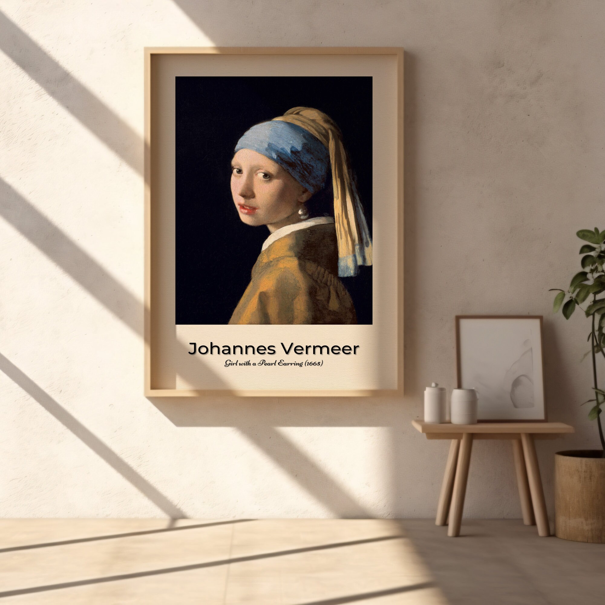 Johannes Vermeer Print, Set of 4 Prints, Vermeer Famous Paintings, Fine ...
