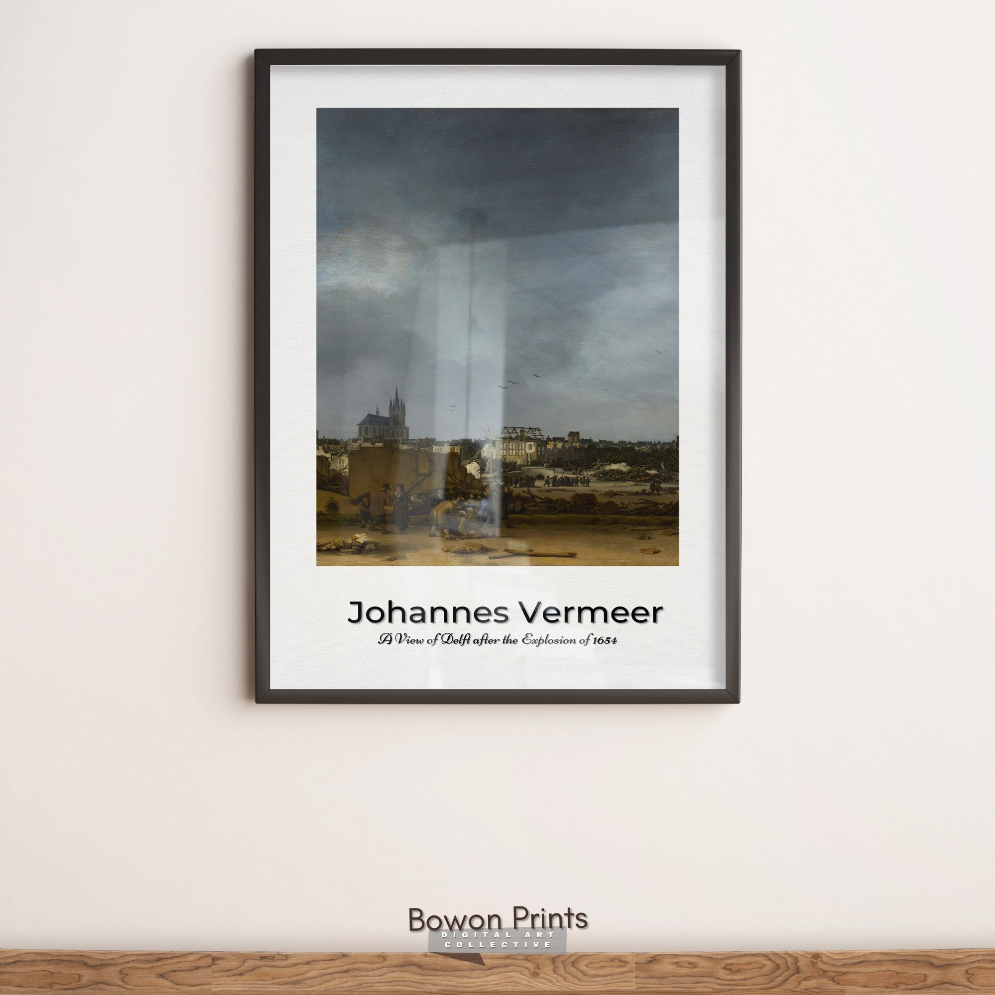 Johannes Vermeer Print Set of 4 Prints Vermeer Famous - Etsy
