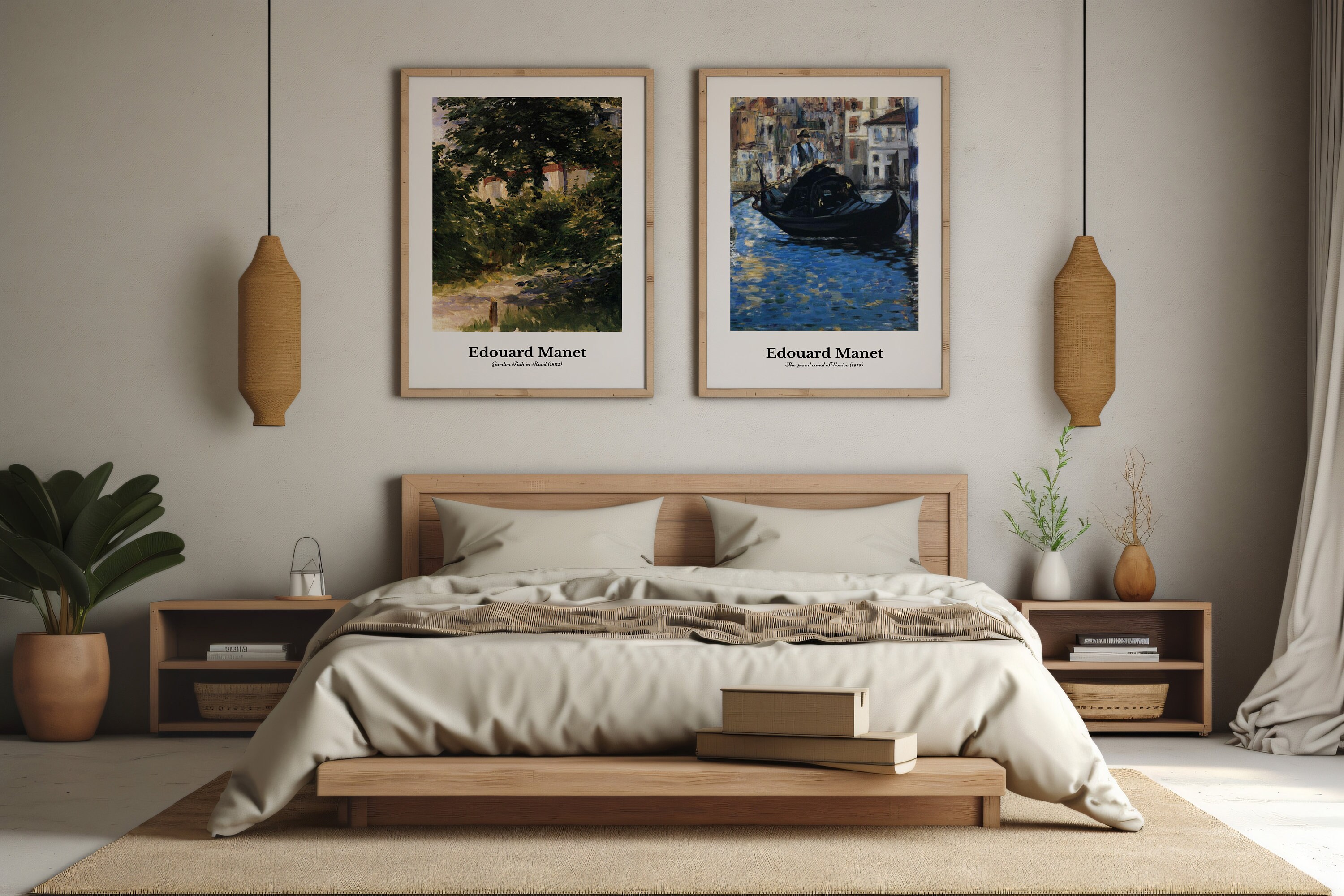 Edouard Manet Famous Painting Print, Set of 6 Prints, Manet Beautiful ...