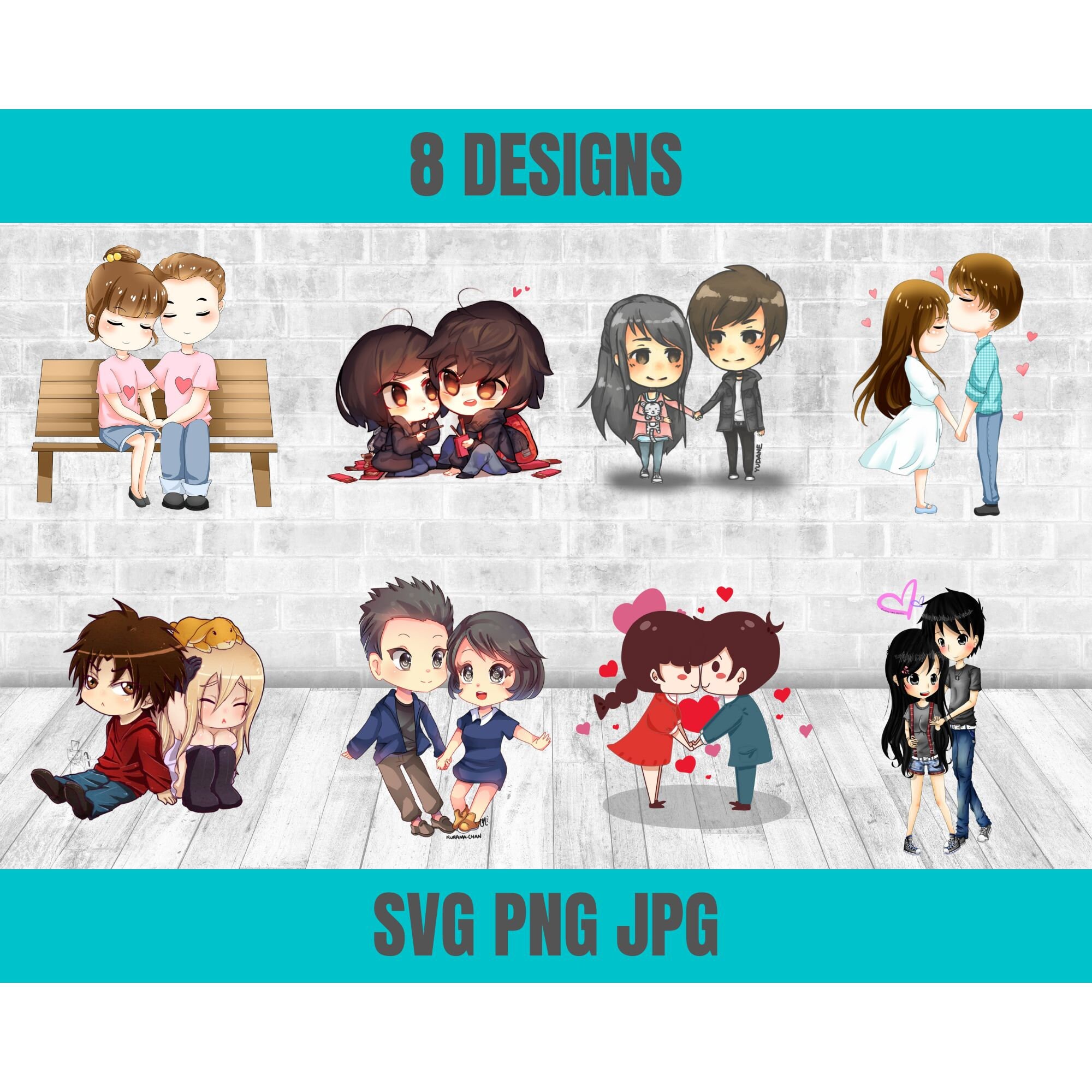 Cute Chibi Couple Quotes