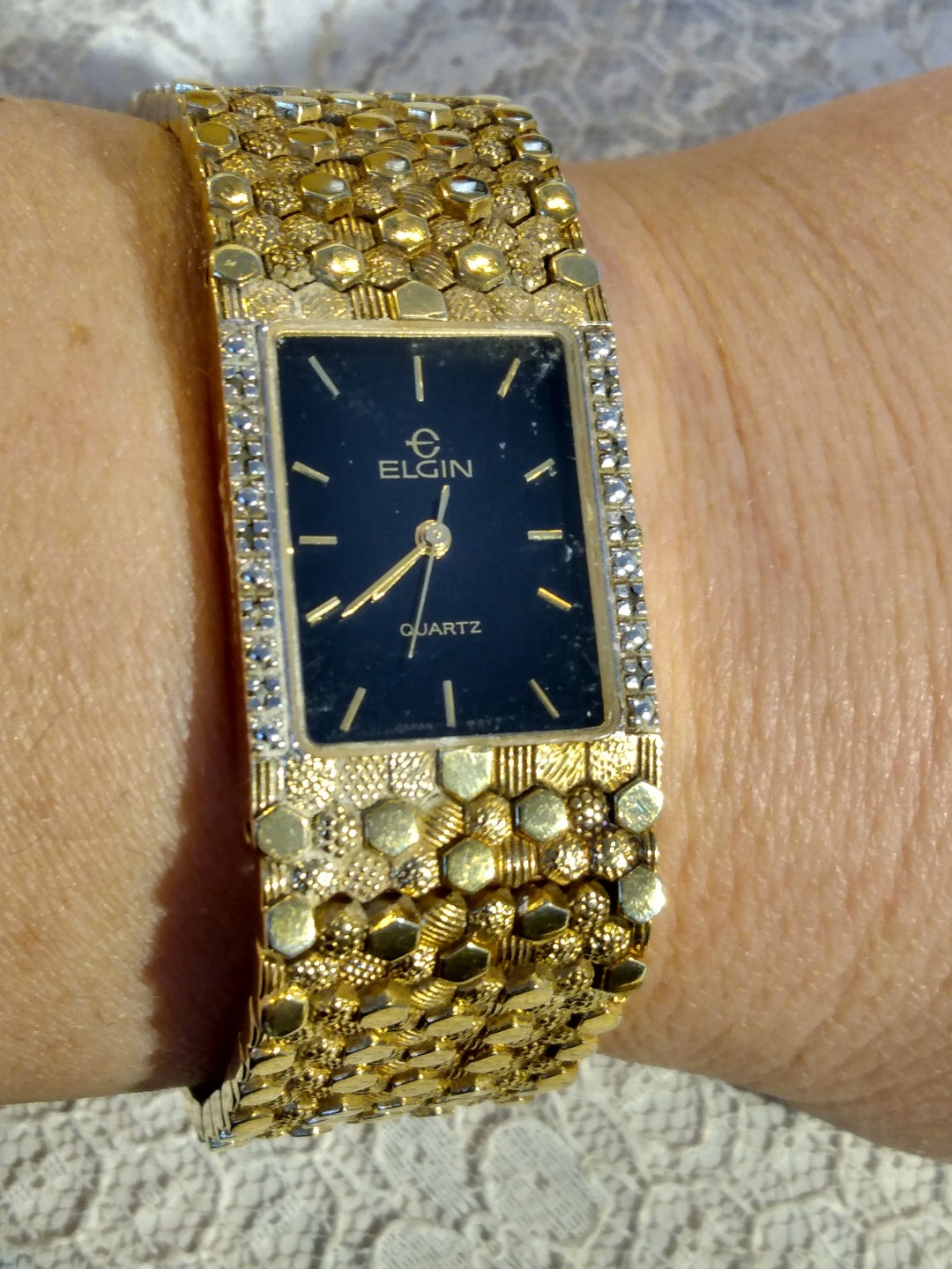 Elgin Quartz Watch - Etsy