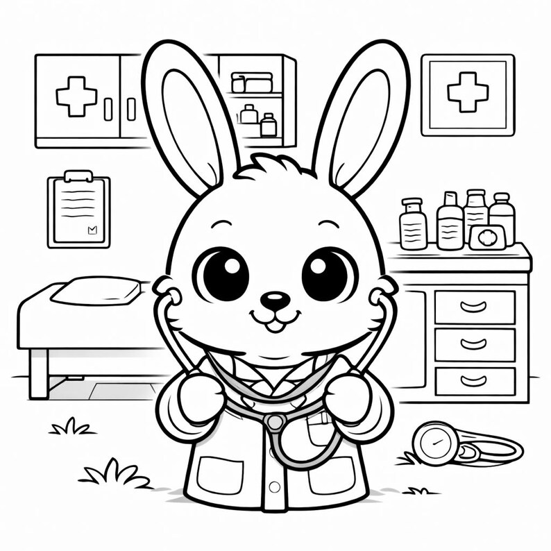 100 Animals & Pets Coloring Pages | Kids Printable PDF (digital ...