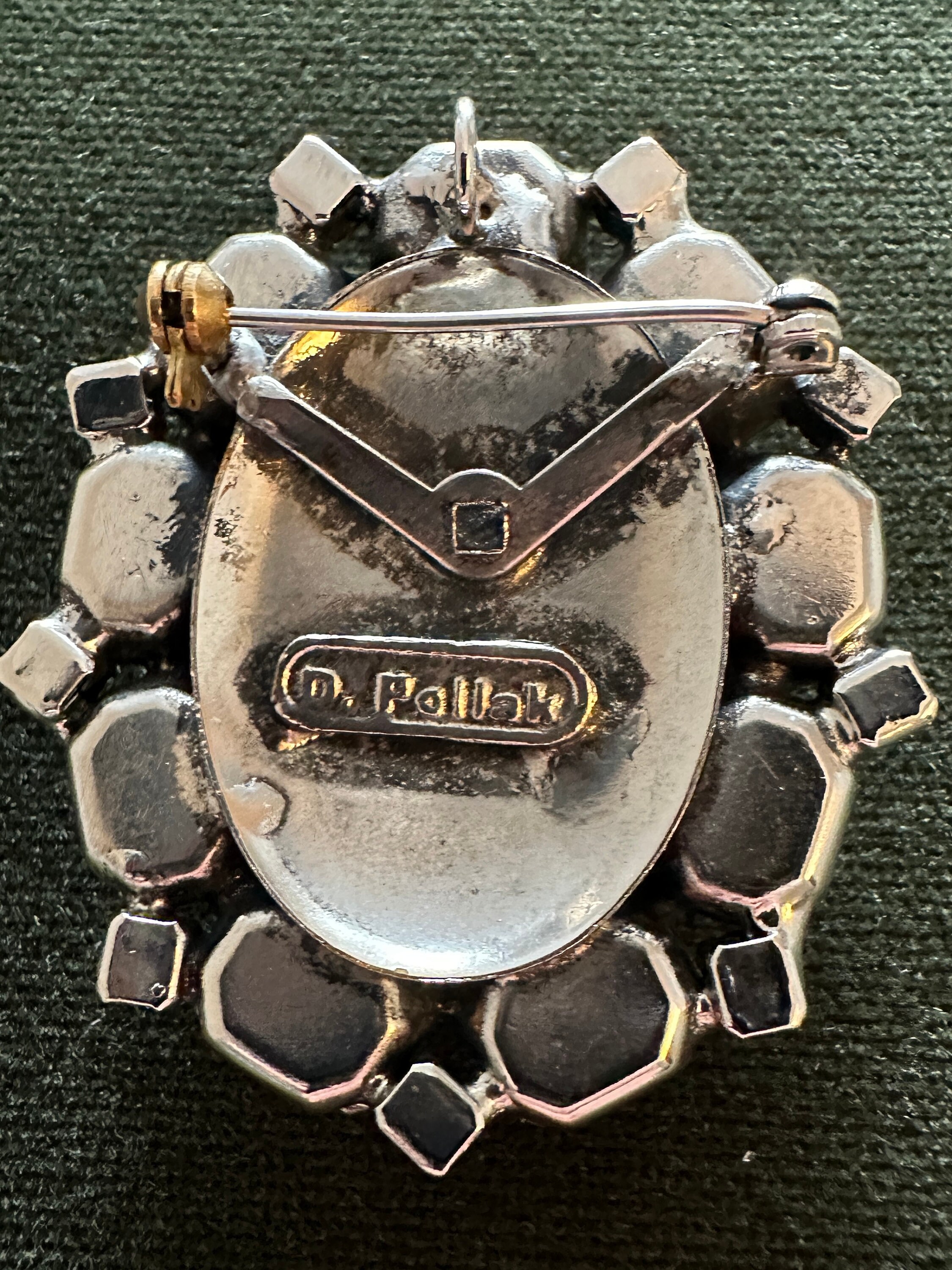Vintage D. Pollak Brooch - Etsy